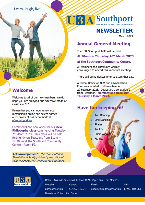 NEWS :: u3asouthport.au